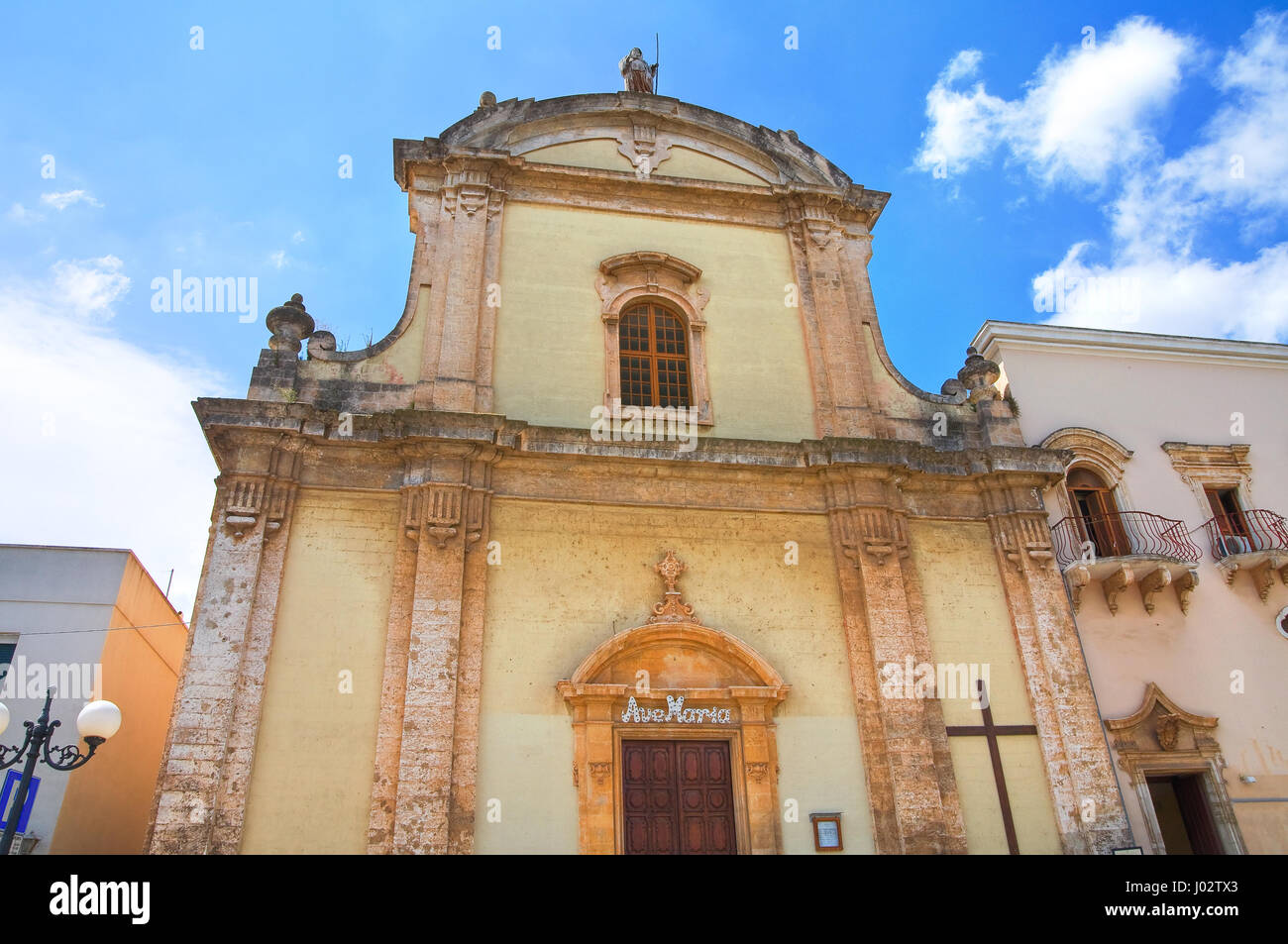 Church of St. Francesco. Fasano. Puglia. Italy Stock Photo - Alamy