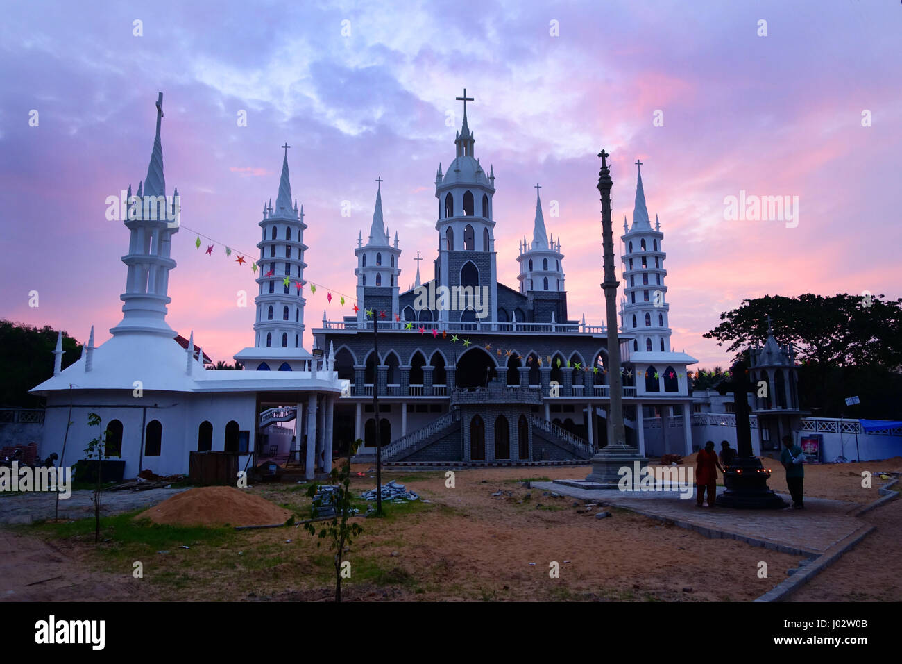 New Church is constructing in place of old one [St. Thomas church ...