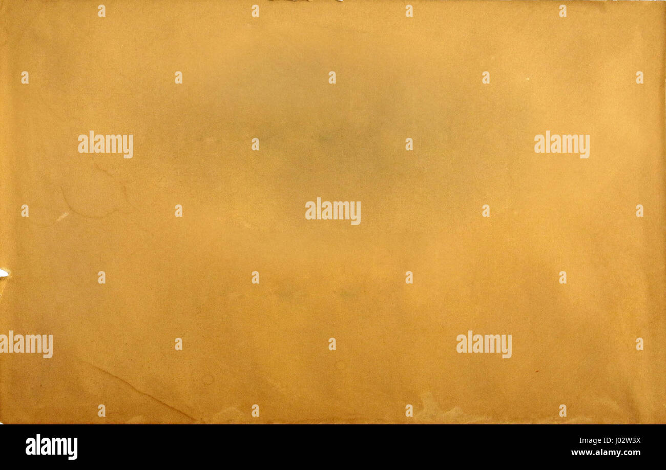 brown old paper have tear, notches, and old water drip for background ...