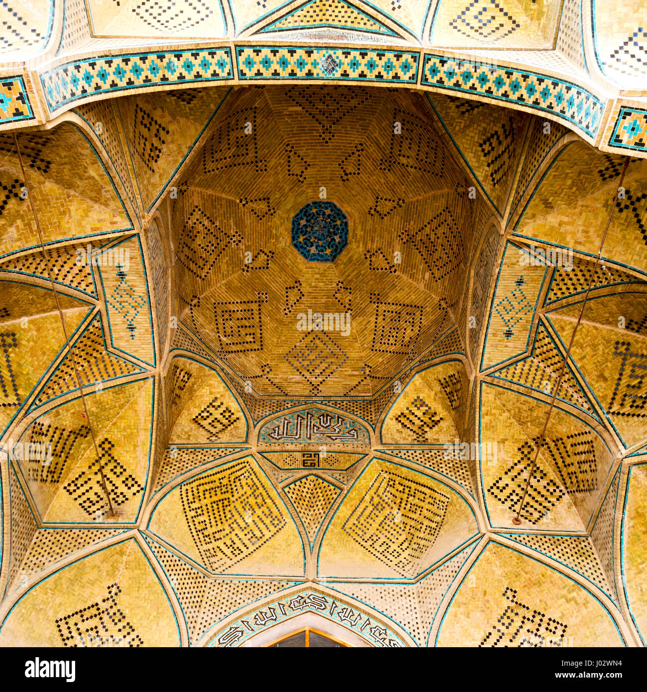 blur in iran abstract texture of the religion architecture mosque roof ...