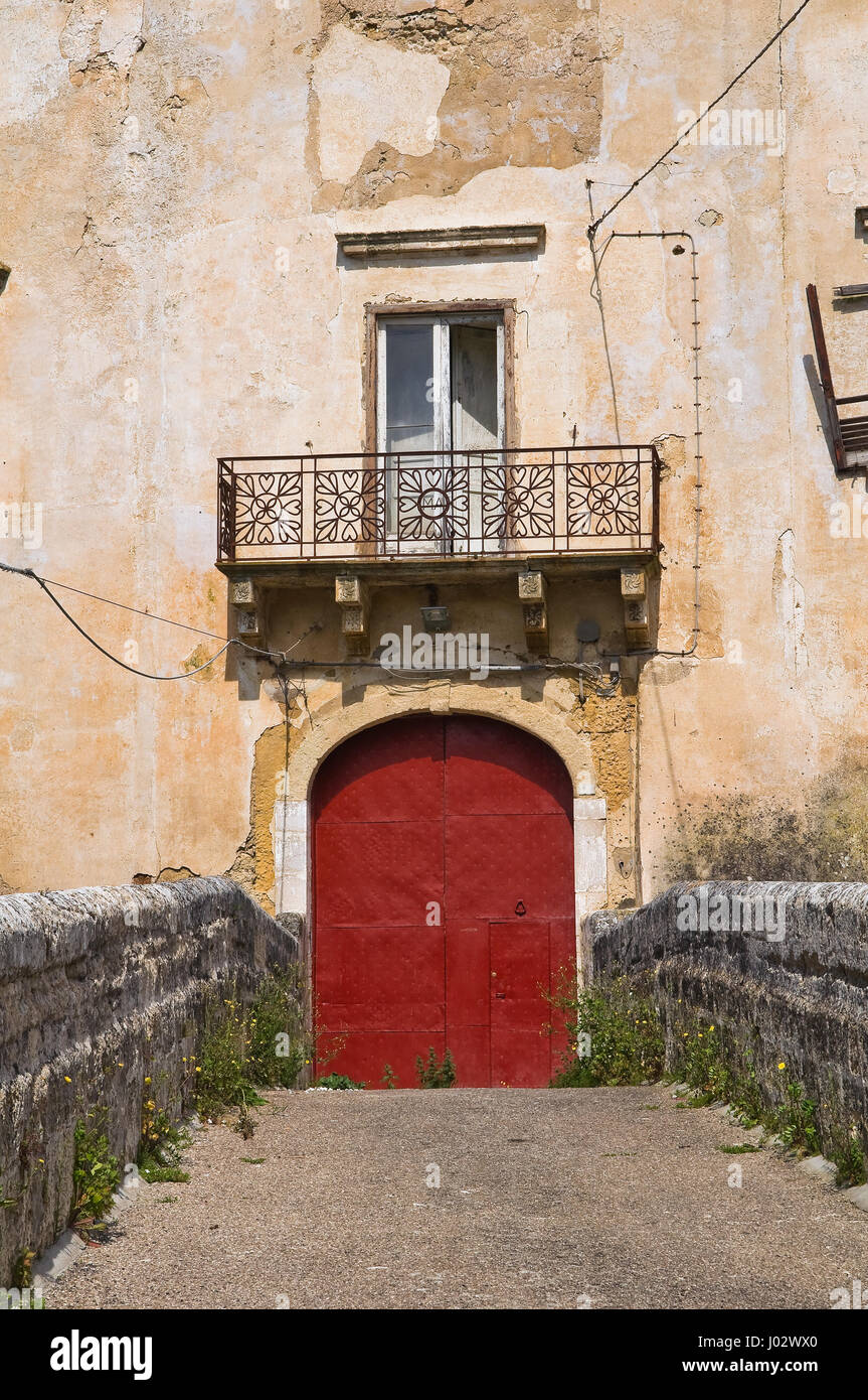 Norman Castle of Ginosa. Puglia. Italy Stock Photo - Alamy