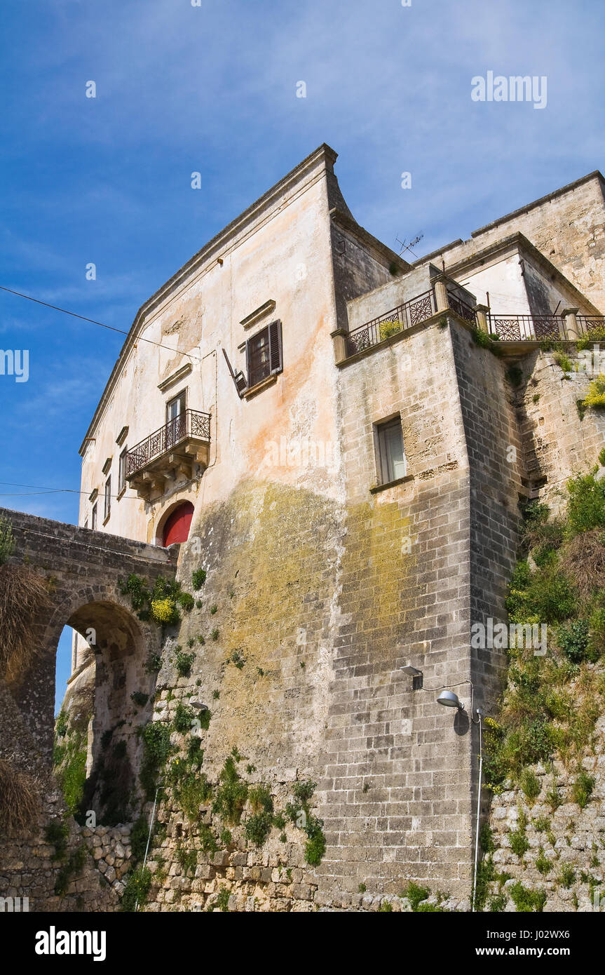 Norman Castle of Ginosa. Puglia. Italy Stock Photo - Alamy