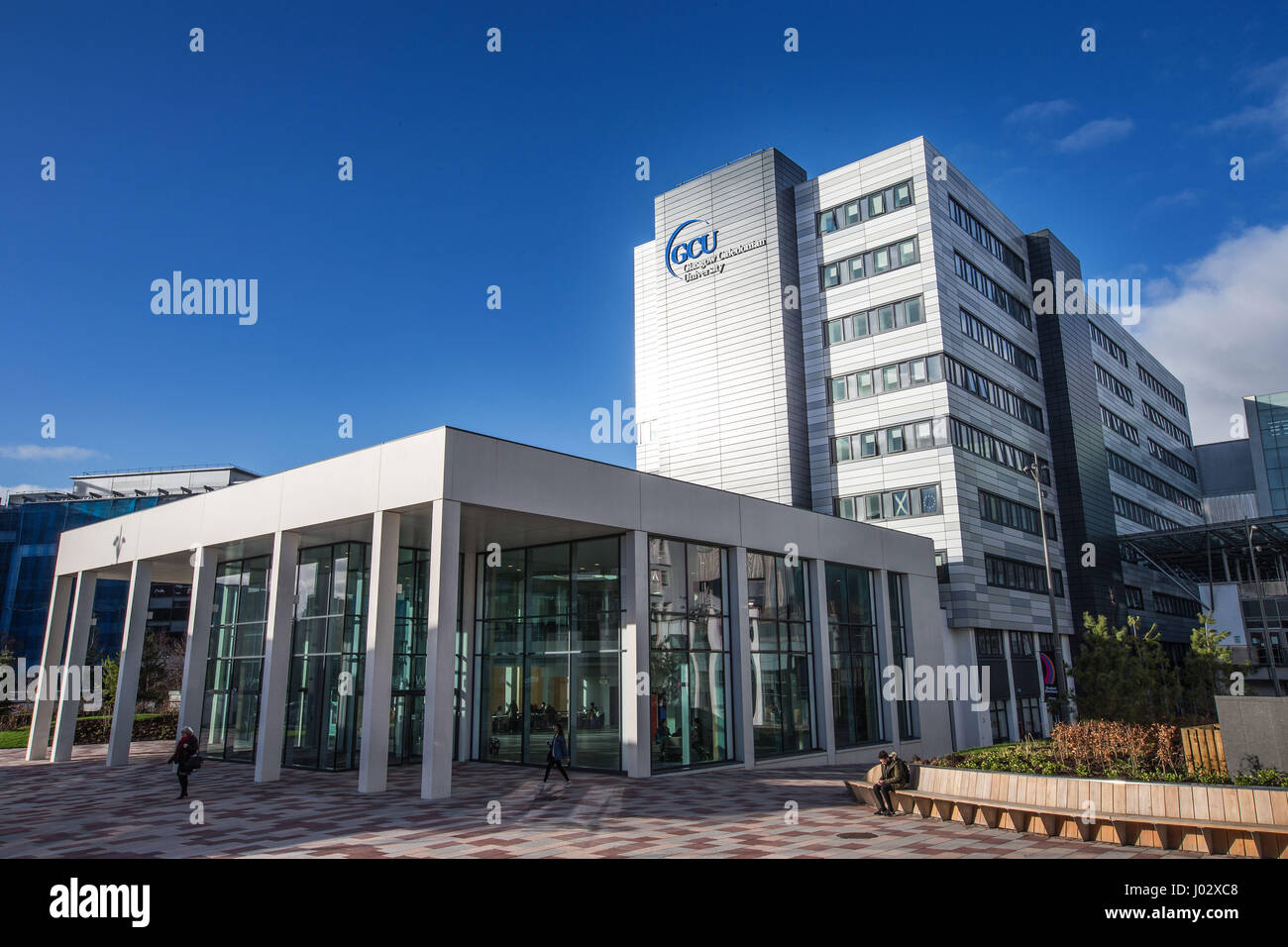 Glasgow Caledonian University exterior Stock Photo - Alamy