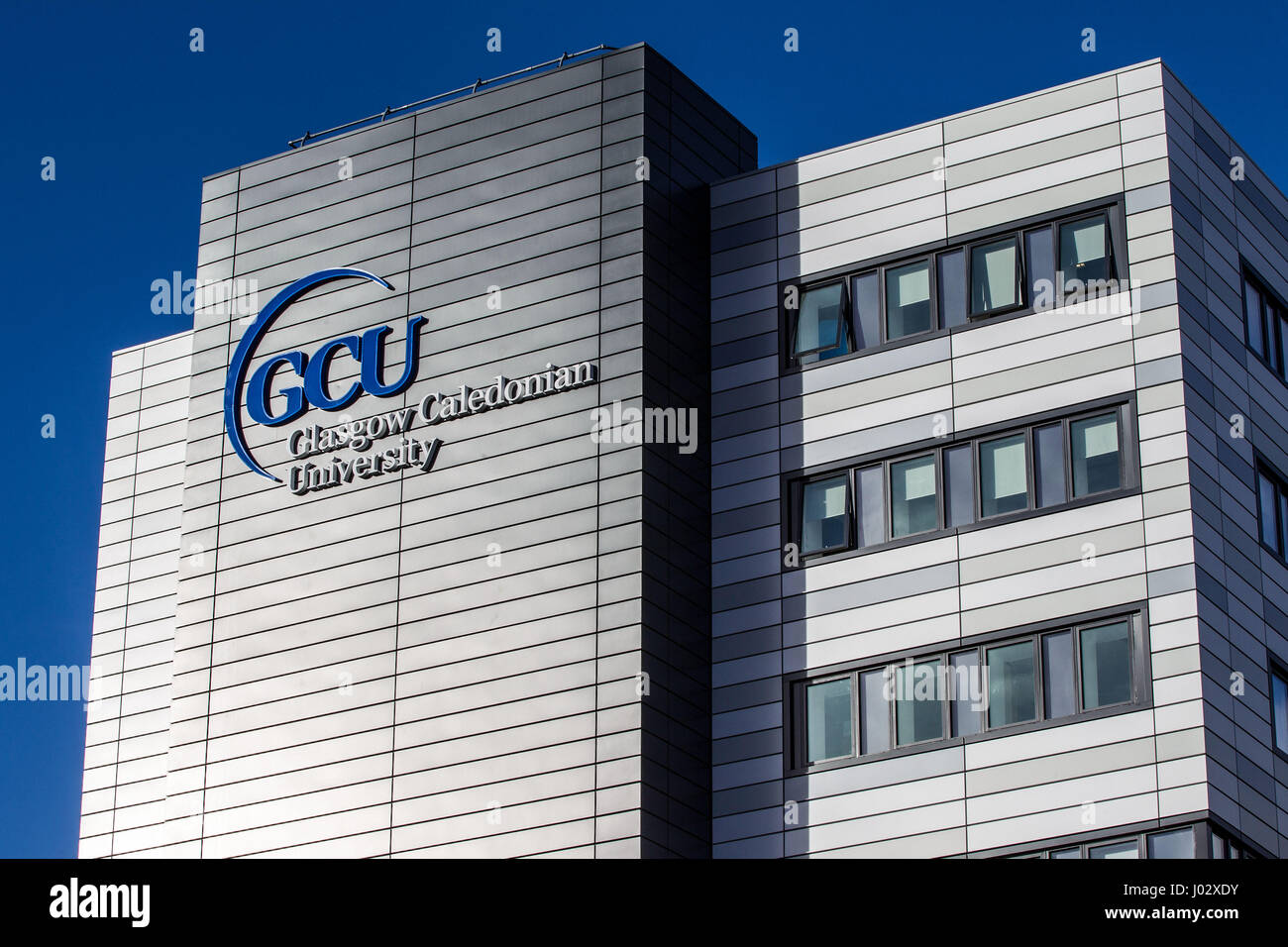 Glasgow Caledonian University exterior Stock Photo - Alamy