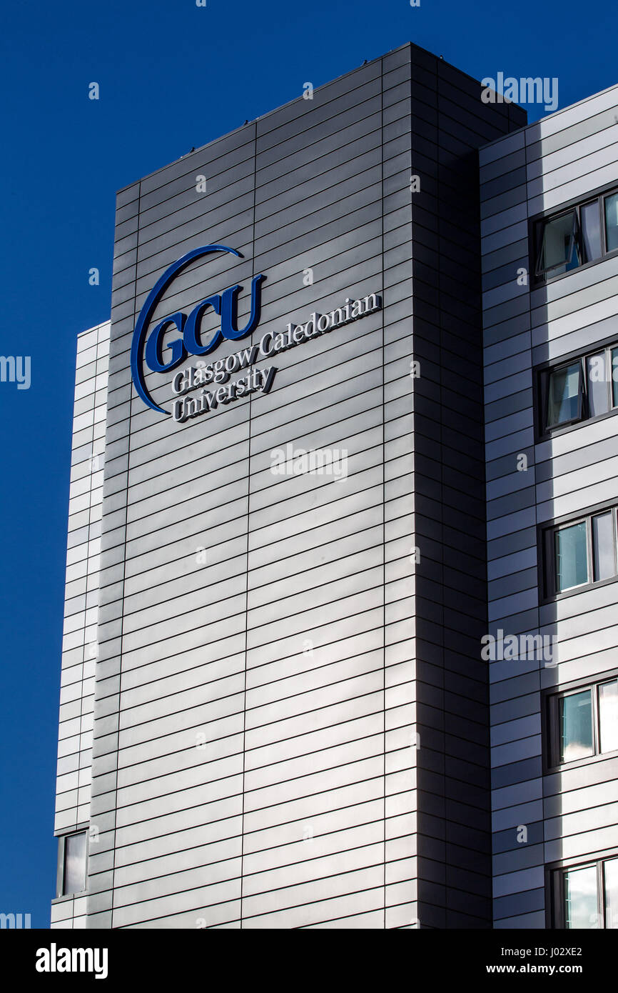 Glasgow Caledonian University exterior Stock Photo - Alamy