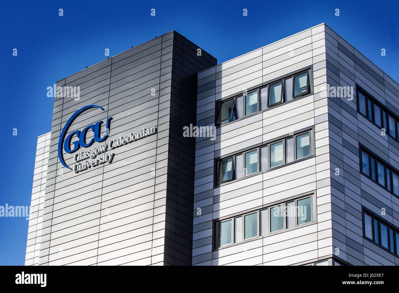 Glasgow Caledonian University exterior Stock Photo - Alamy