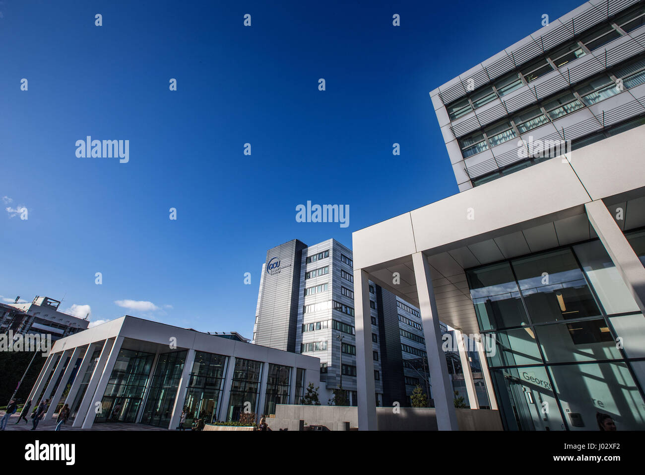 Glasgow Caledonian University exterior Stock Photo - Alamy