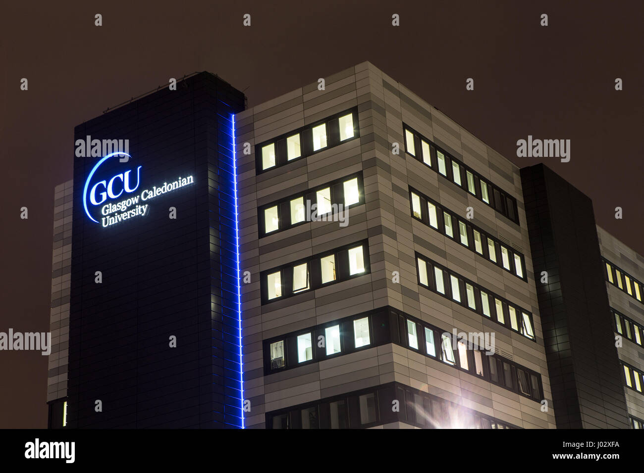 Glasgow Caledonian University exterior Stock Photo - Alamy