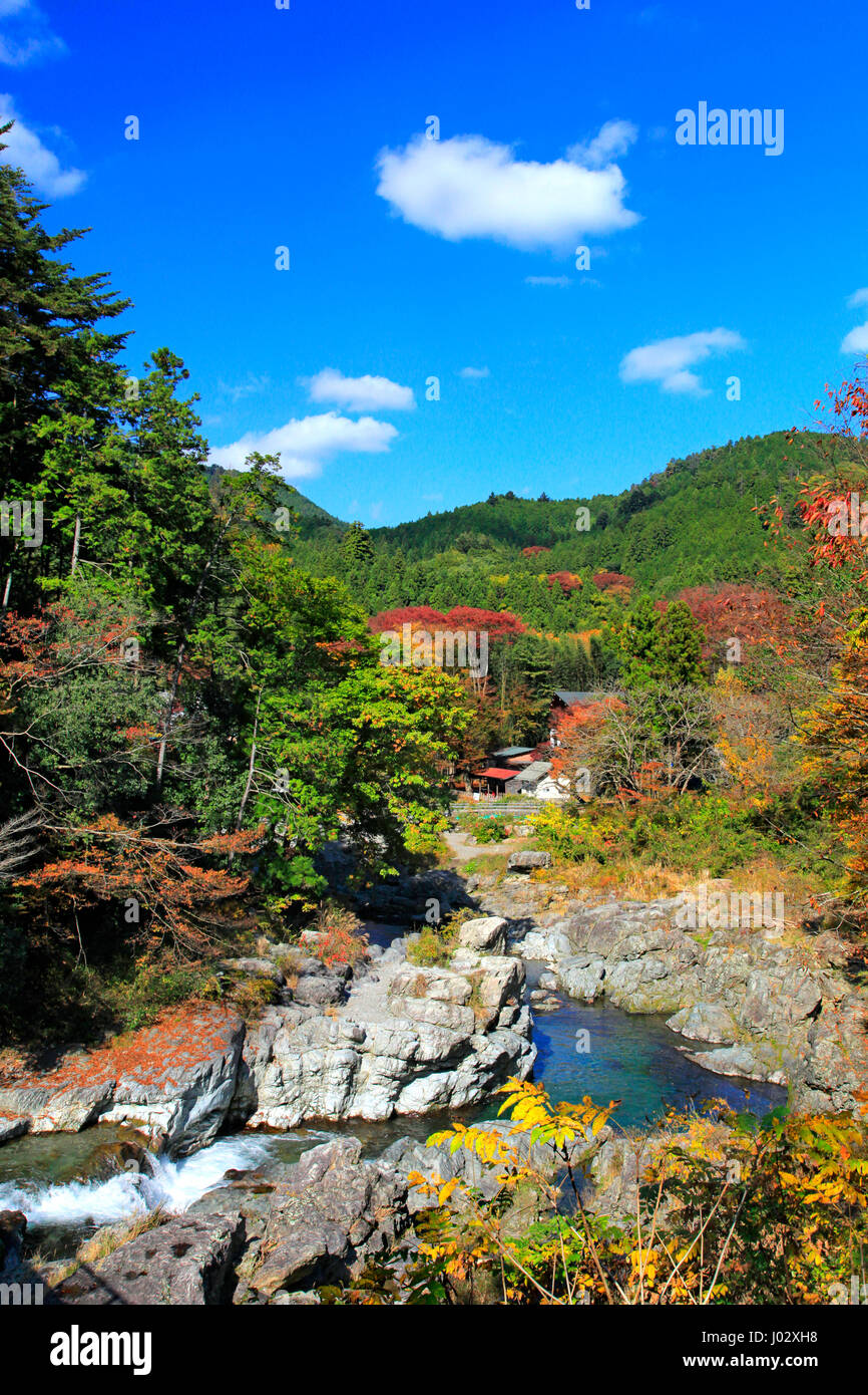 Akigawa Keikoku Valley Akiruno city Tokyo Japan Stock Photo - Alamy