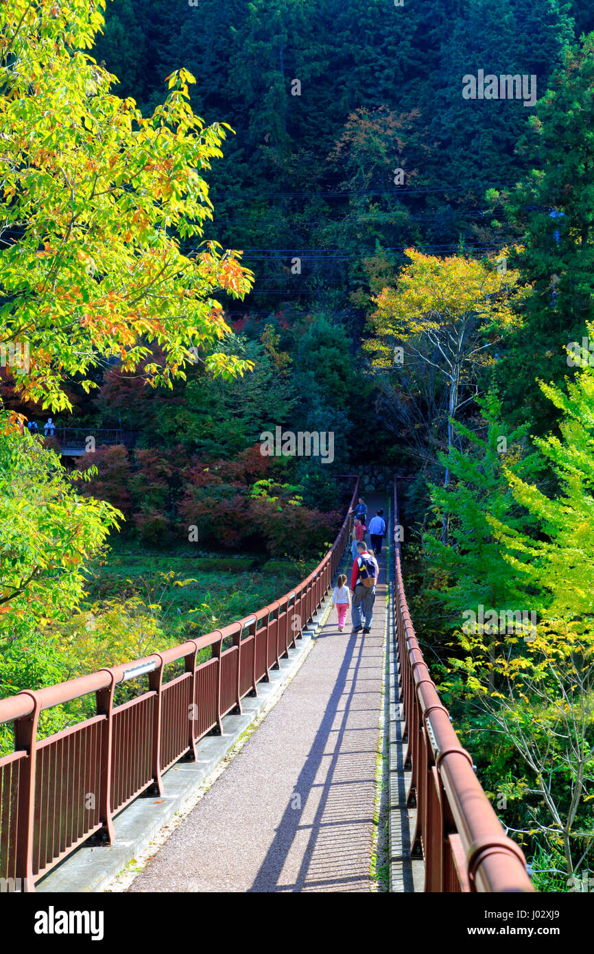Ishibunebashi Bridge Akigawa Keikoku Valley Akiruno-shi Tokyo Japan ...