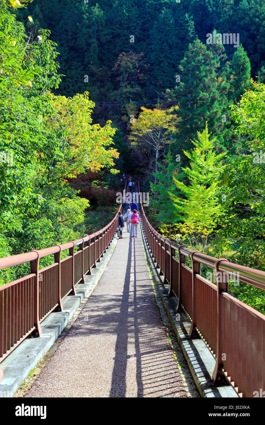 Ishibunebashi Bridge Akigawa Keikoku Valley Akiruno-shi Tokyo Japan ...