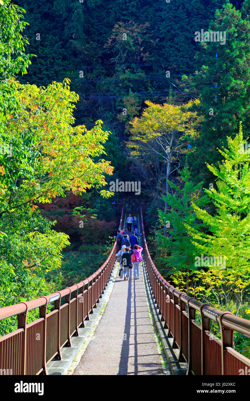 Ishibunebashi Bridge Akigawa Keikoku Valley Akiruno-shi Tokyo Japan ...