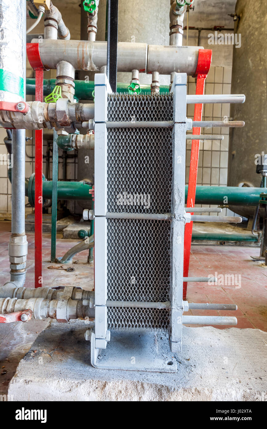 Heat exchanger pipes hi-res stock photography and images - Alamy