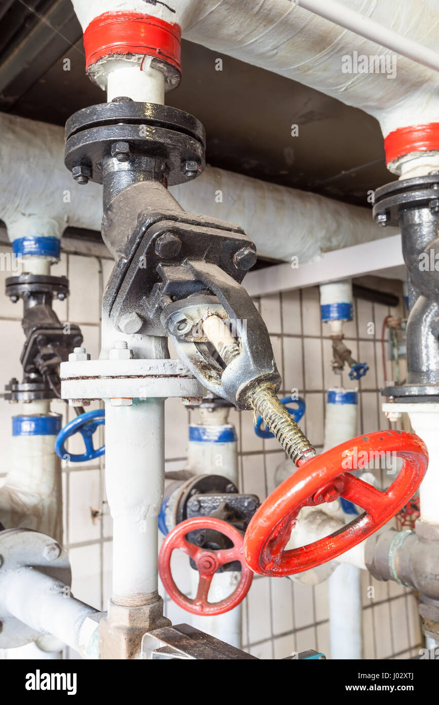 in the technical area, there are boosters for the water pipes of the ...