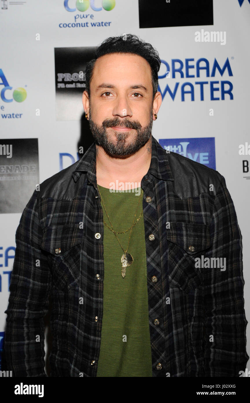 Alexander James A. J. McLean attends VH1 Rock The Schools Concert at ...
