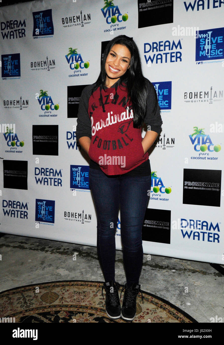 Singer Jordin Sparks arrives at the VH1 Rock The Schools Concert at The ...