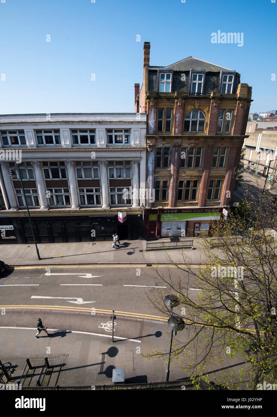 Carrington Street in Nottingham, Nottinghamshire England UK Stock Photo ...