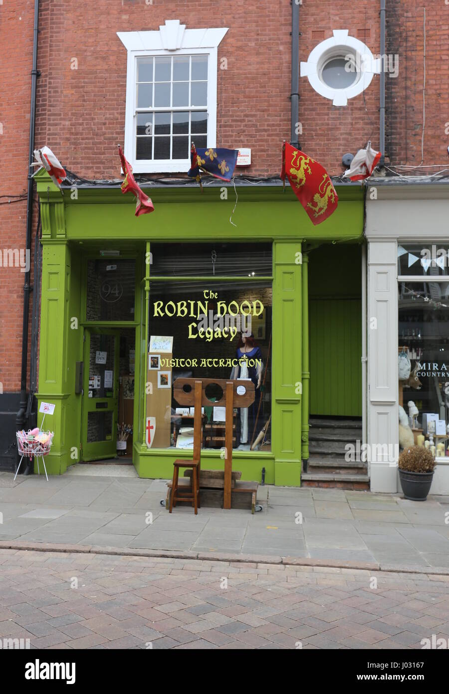 Robin Hood Legacy Nottingham UK April 2017 Stock Photo - Alamy