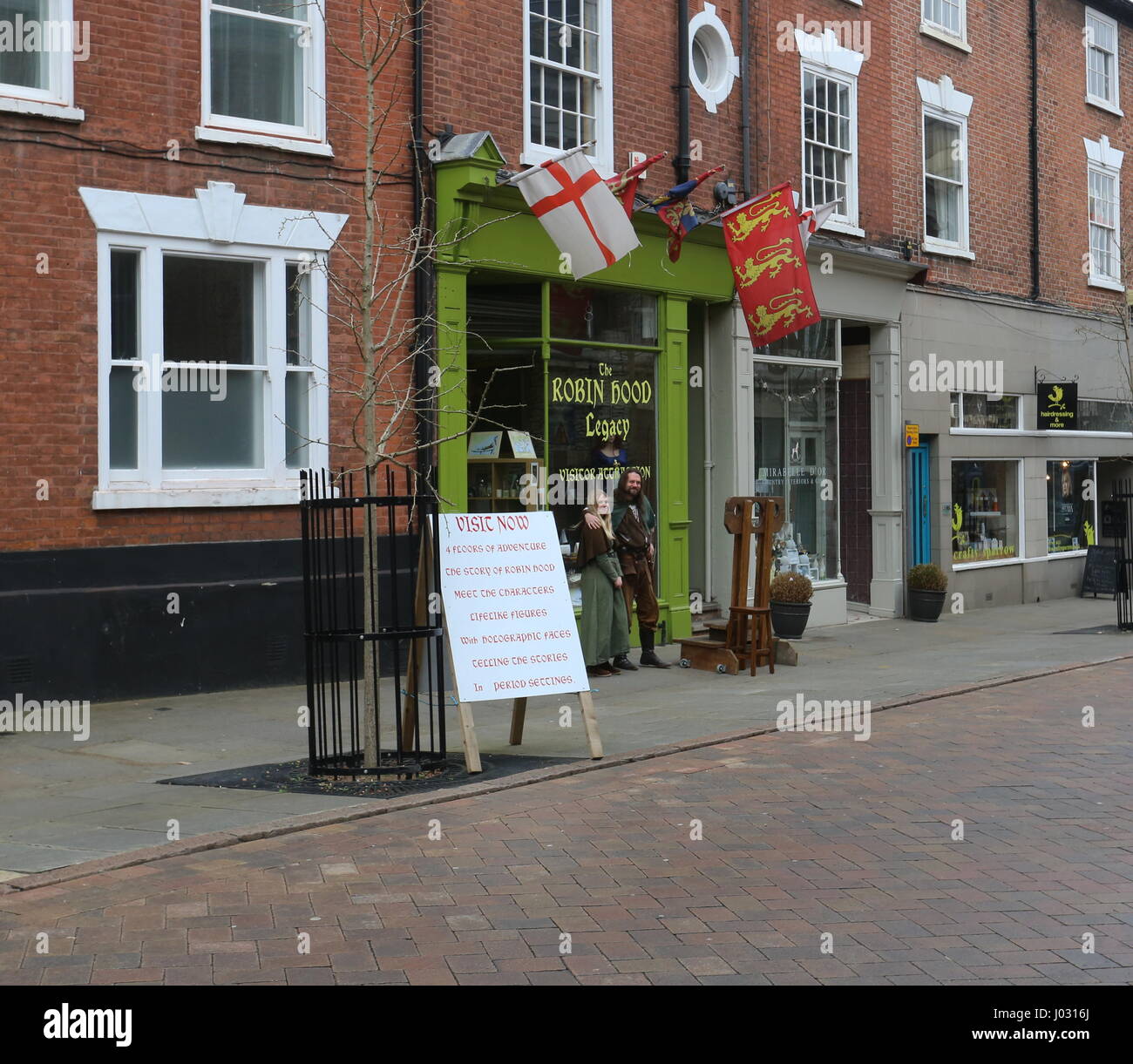 Robin Hood Legacy Nottingham UK April 2017 Stock Photo - Alamy