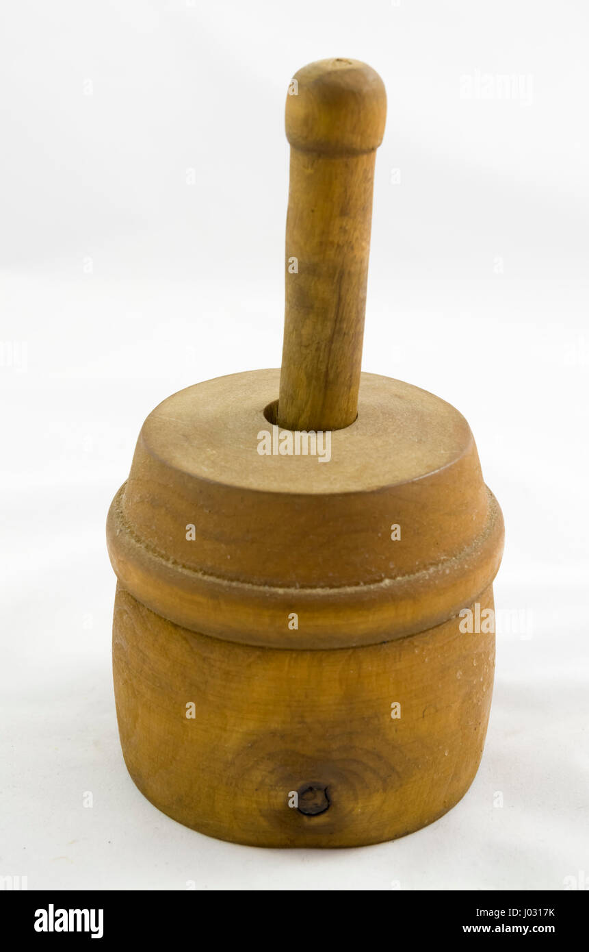 Wooden butter press hi-res stock photography and images - Alamy