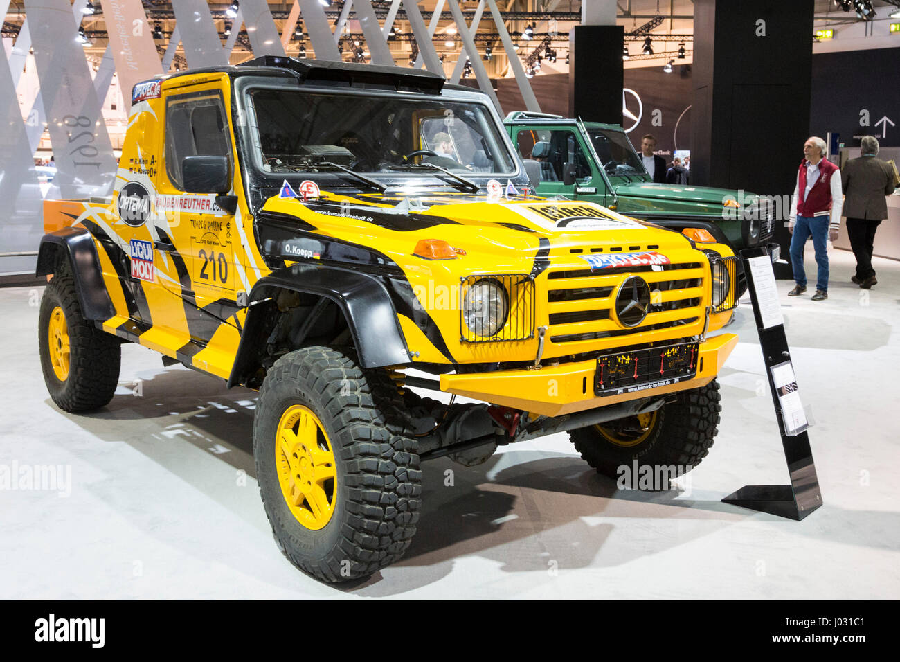 Lennson CC, rallye raid car on a Mercedes G base, Techno Classica Motor ...