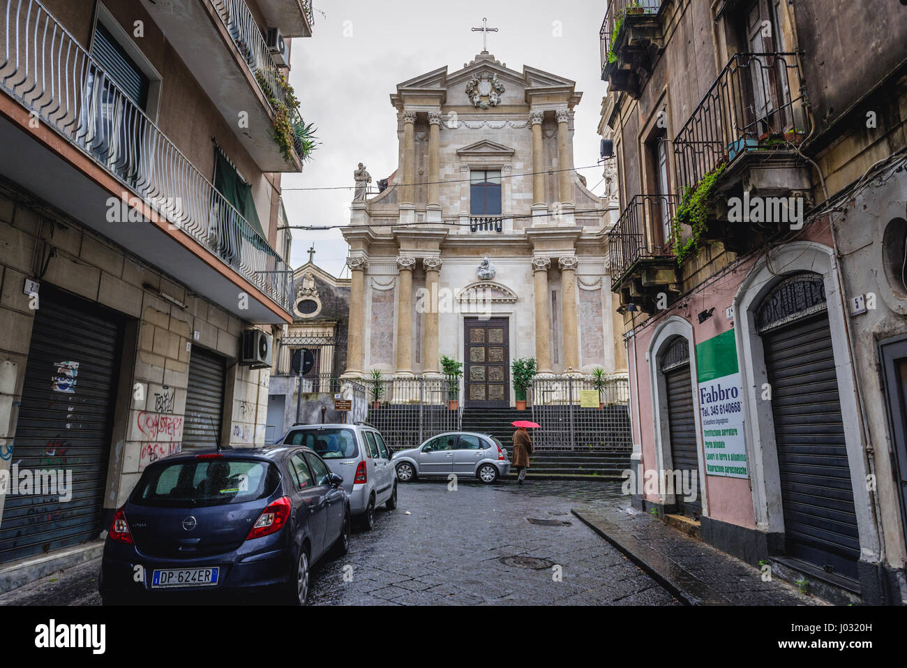 Chiesa Santa Maria dell'Aiuto (Holy Mary of Succour Church) in Catania ...