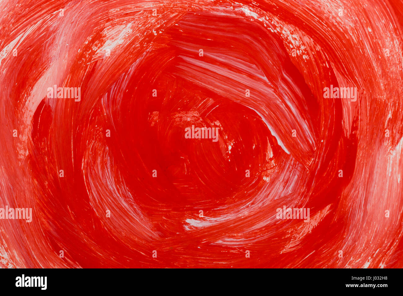 Red watercolour brush strokes hi-res stock photography and images - Alamy