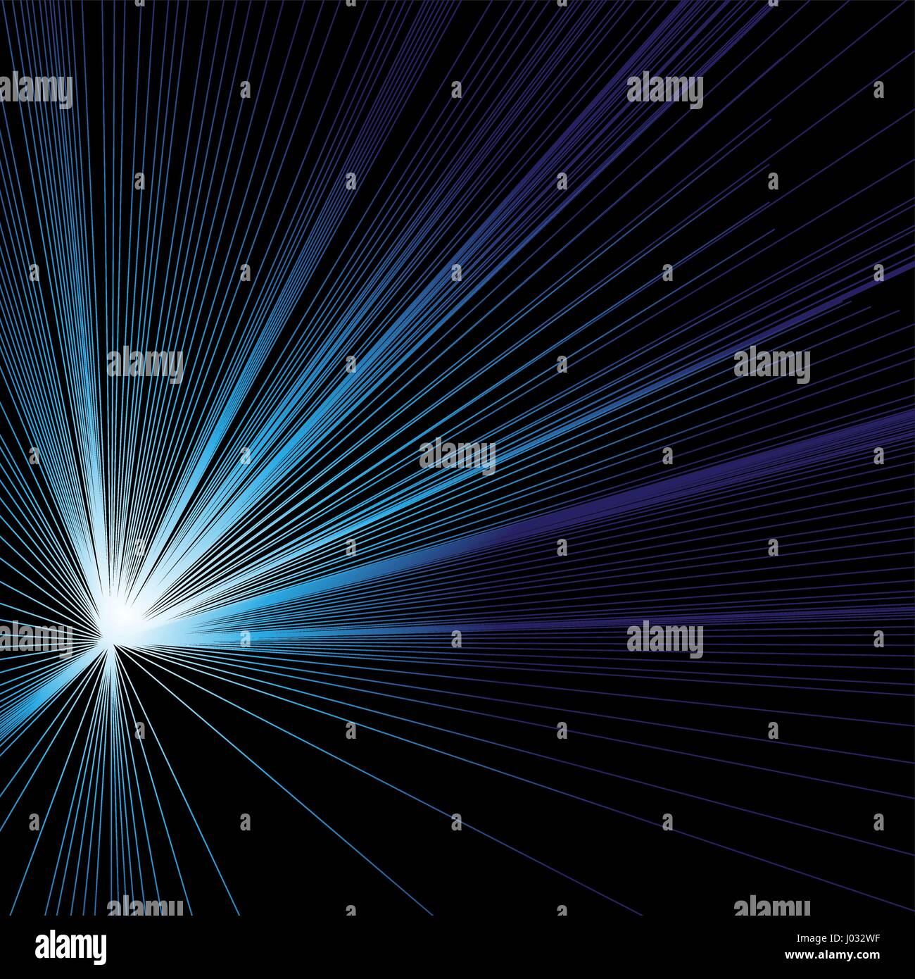 Luminous sunbeam Stock Vector Images - Alamy