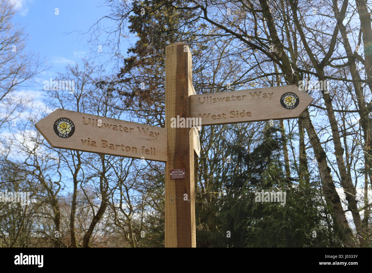 Ullswater signs hi-res stock photography and images - Alamy