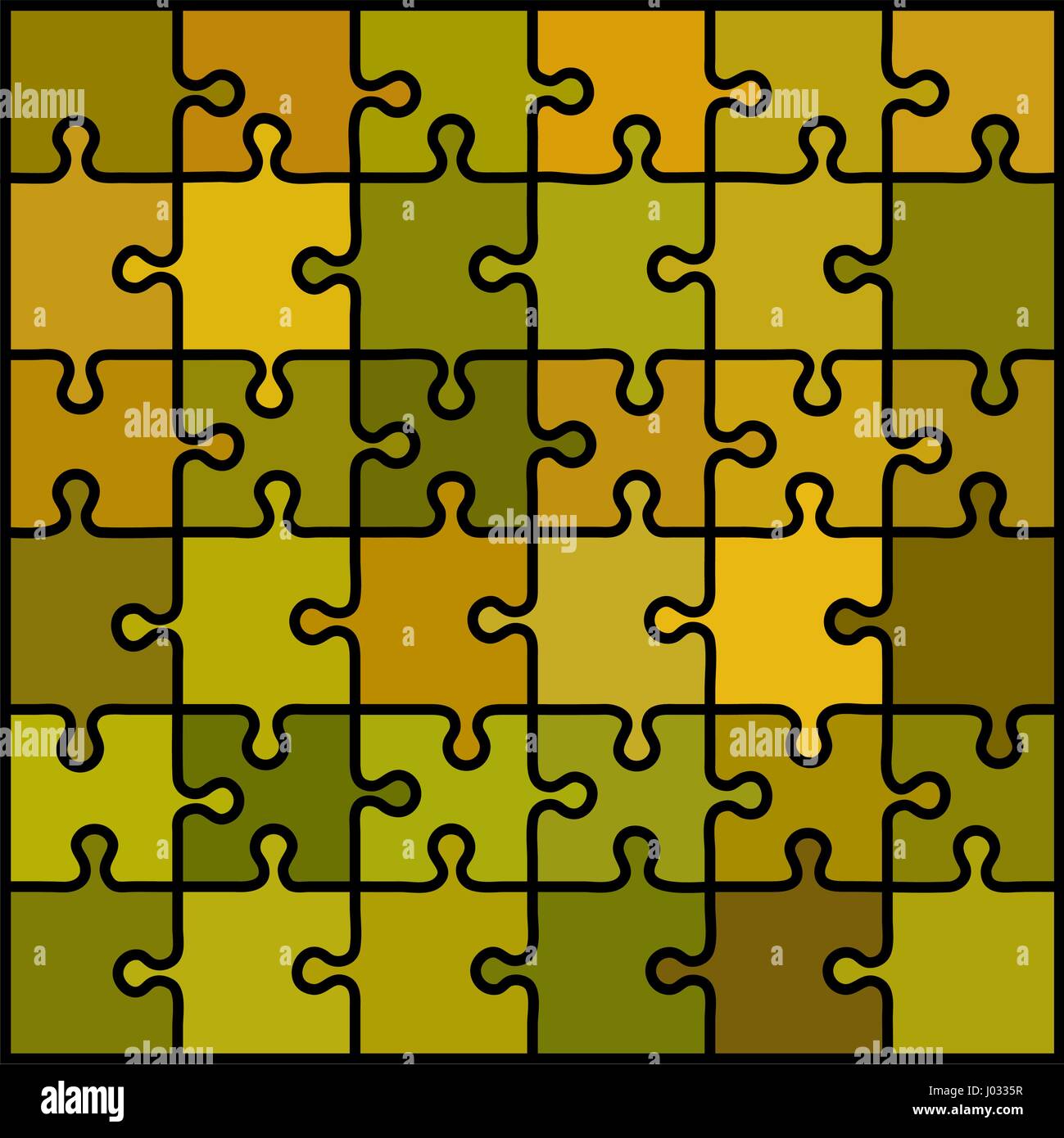 abstract colored puzzle background - yellow and green Stock Vector ...