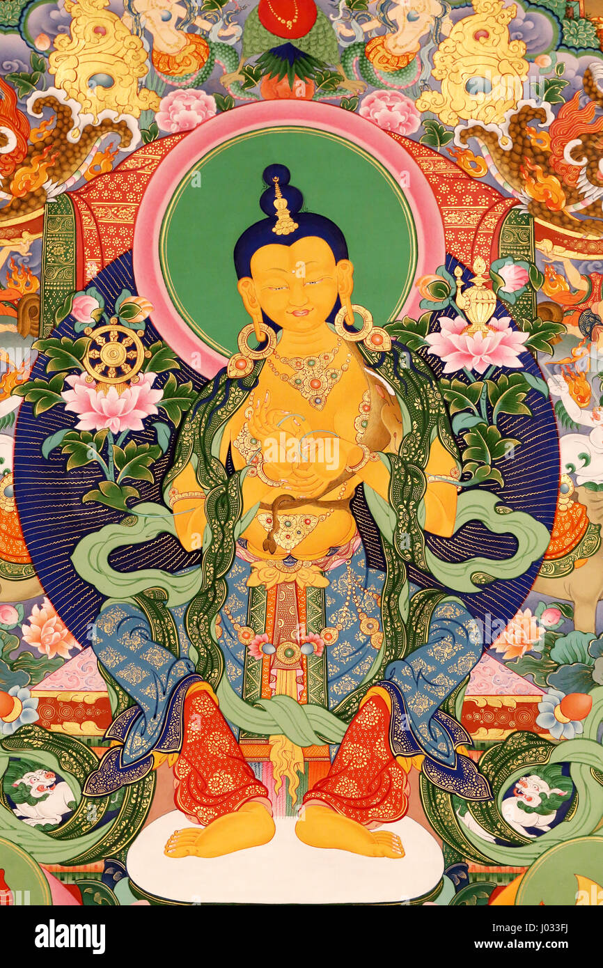 beautiful Asian gods photographed in close up Stock Photo - Alamy