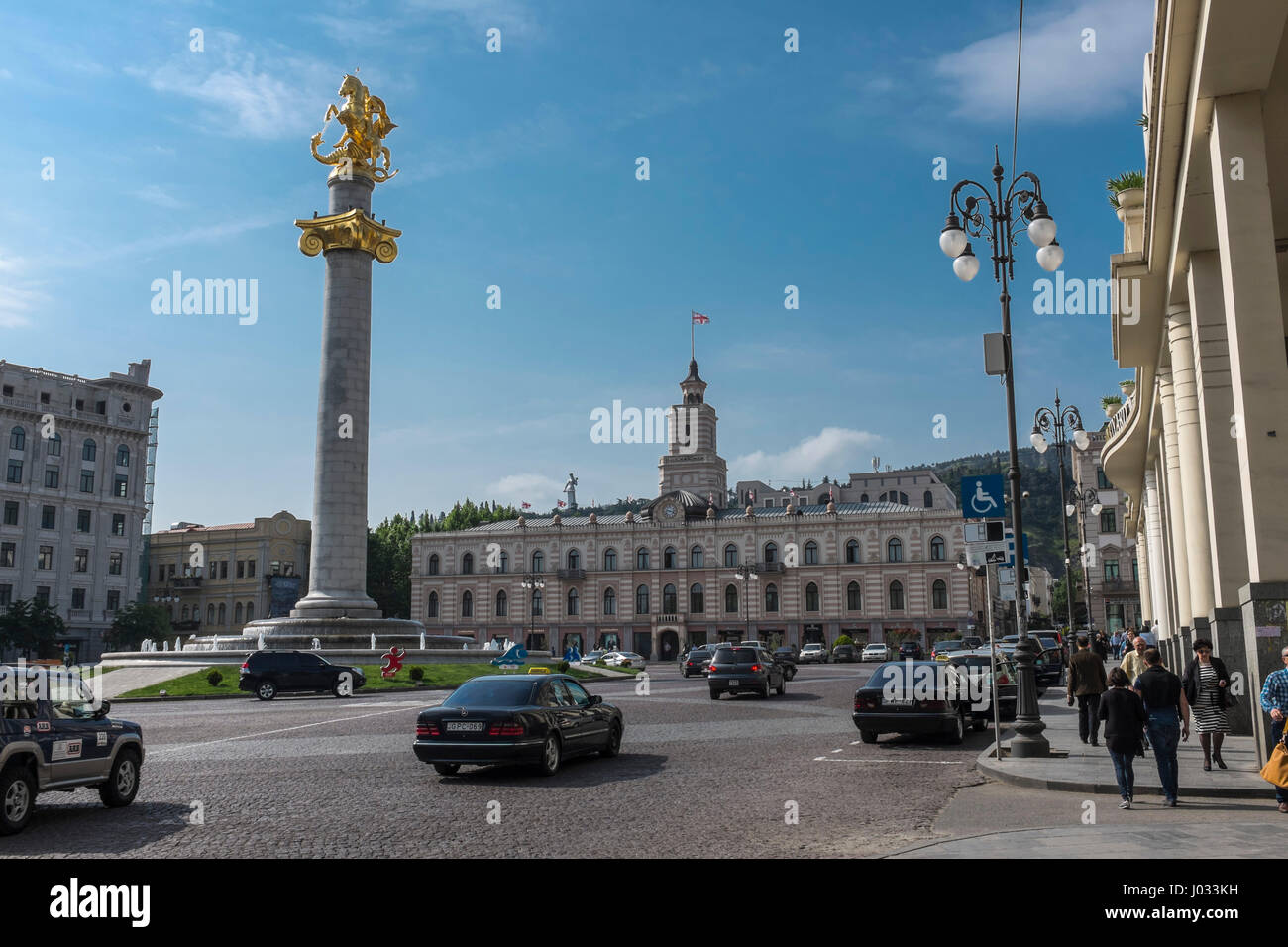 Georgia statue tbilisi monument hi-res stock photography and images - Alamy