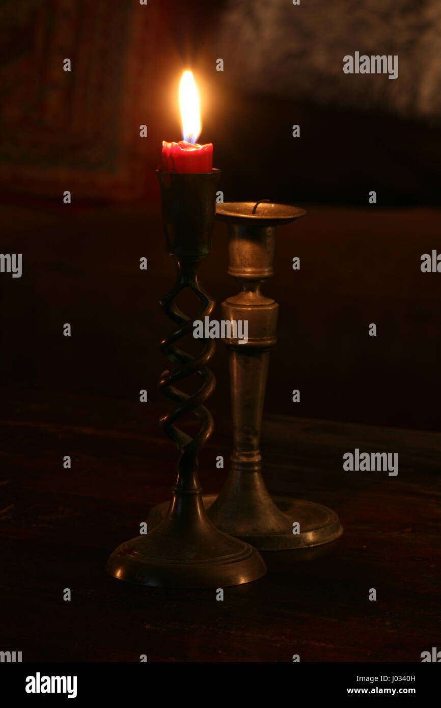 Burning wick stick hi-res stock photography and images - Alamy