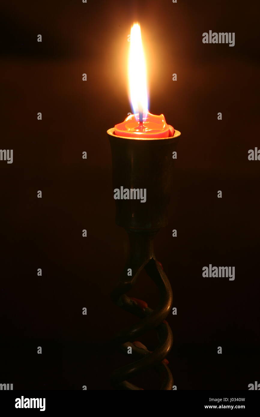 Burning wick stick hi-res stock photography and images - Alamy