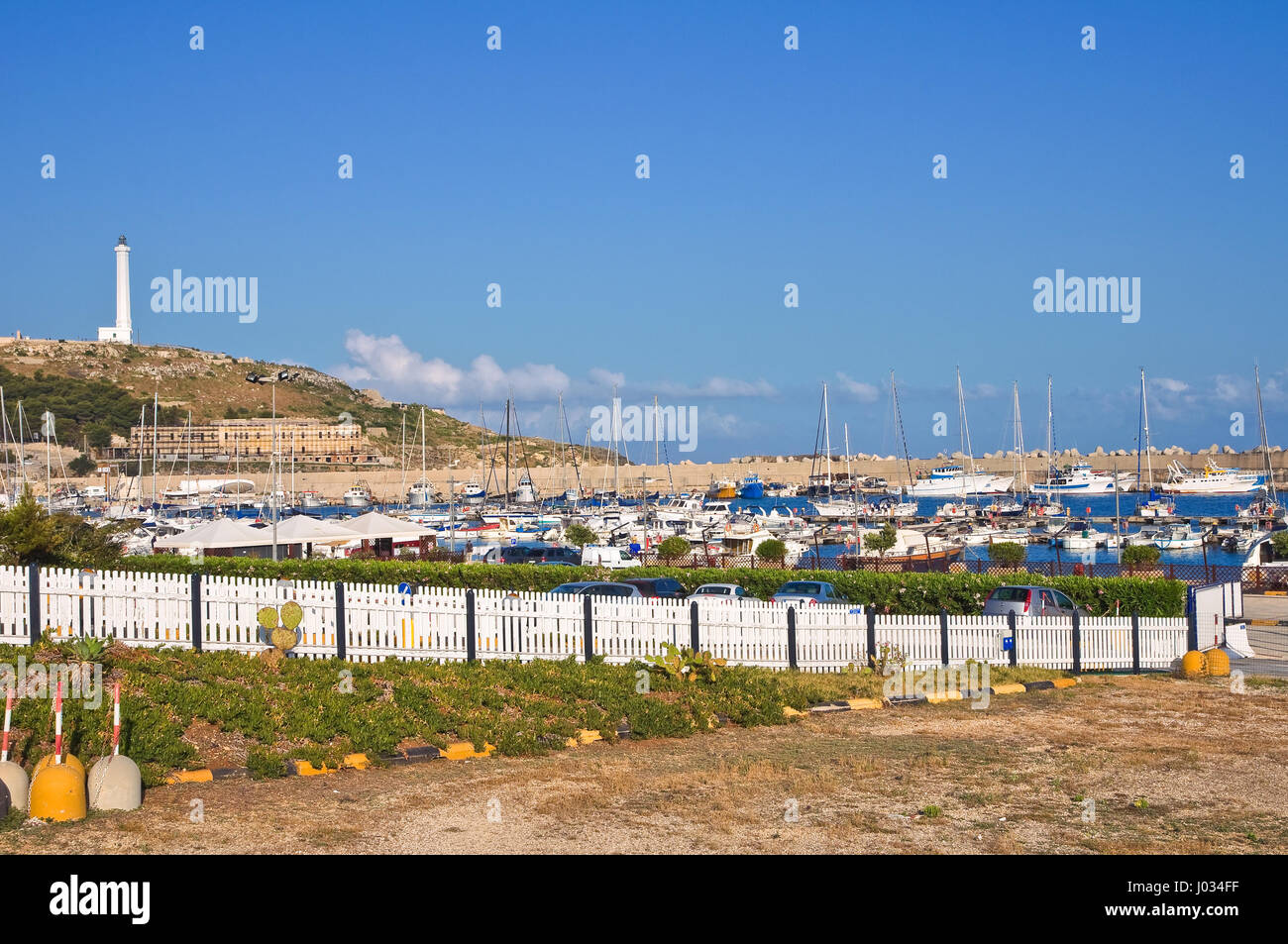 Panoramic view of Santa Maria di Leuca. Puglia. Italy Stock Photo - Alamy