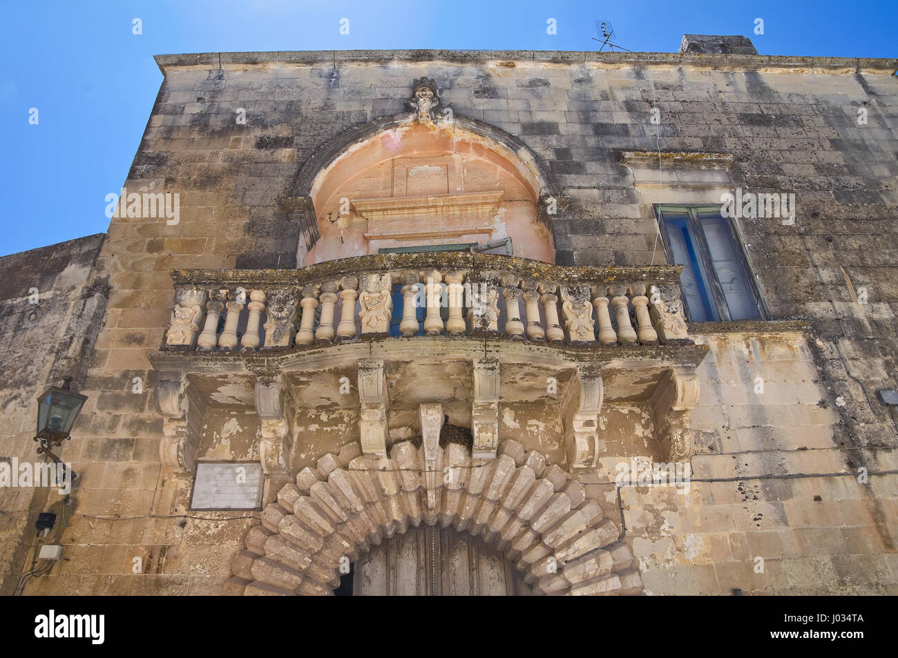 Historical palace. Maglie. Puglia. Italy Stock Photo - Alamy