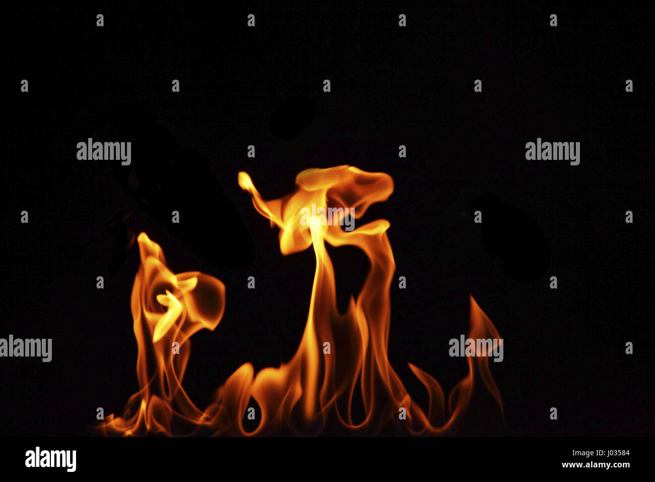 Blaze of Fire Stock Photo - Alamy