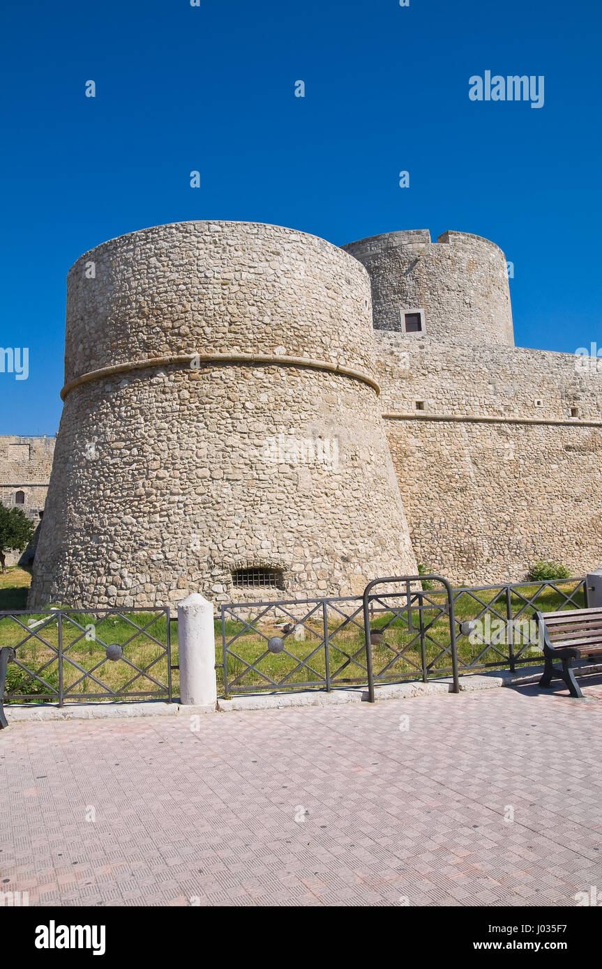 Angevine swabian castle manfredonia puglia hi-res stock photography and ...