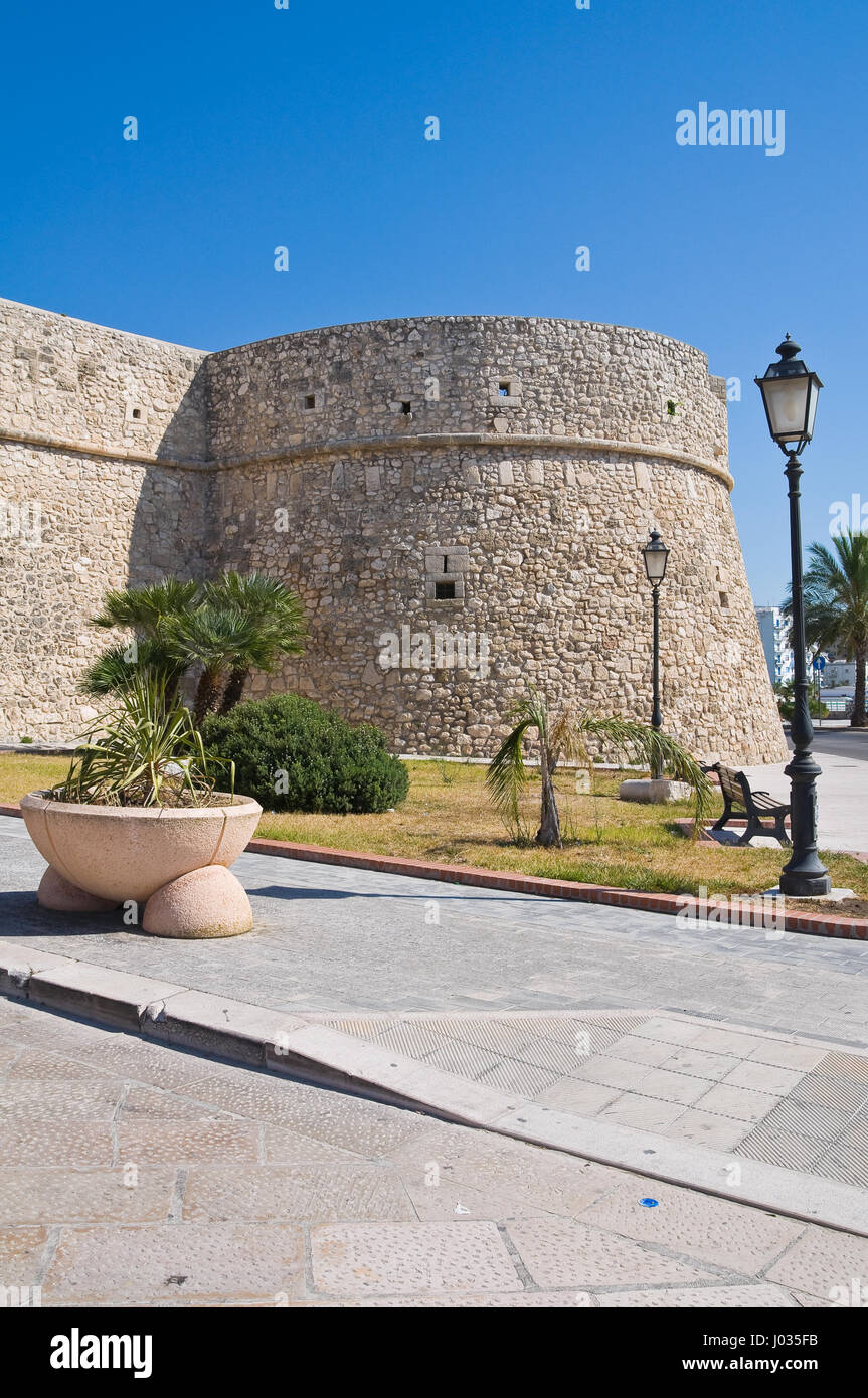 Angevine-Swabian Castle. Manfredonia. Puglia. Italy Stock Photo - Alamy