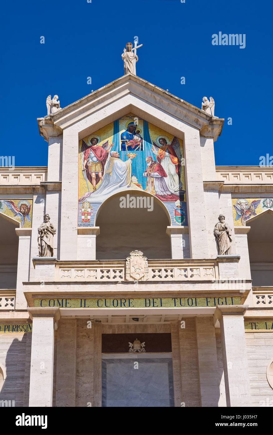 Cathedral of Manfredonia. Puglia. Italy Stock Photo - Alamy