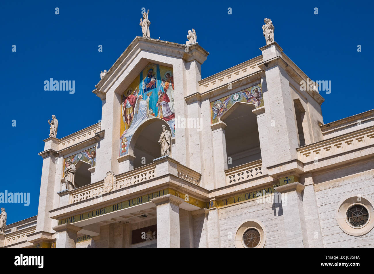 Cathedral of Manfredonia. Puglia. Italy Stock Photo - Alamy