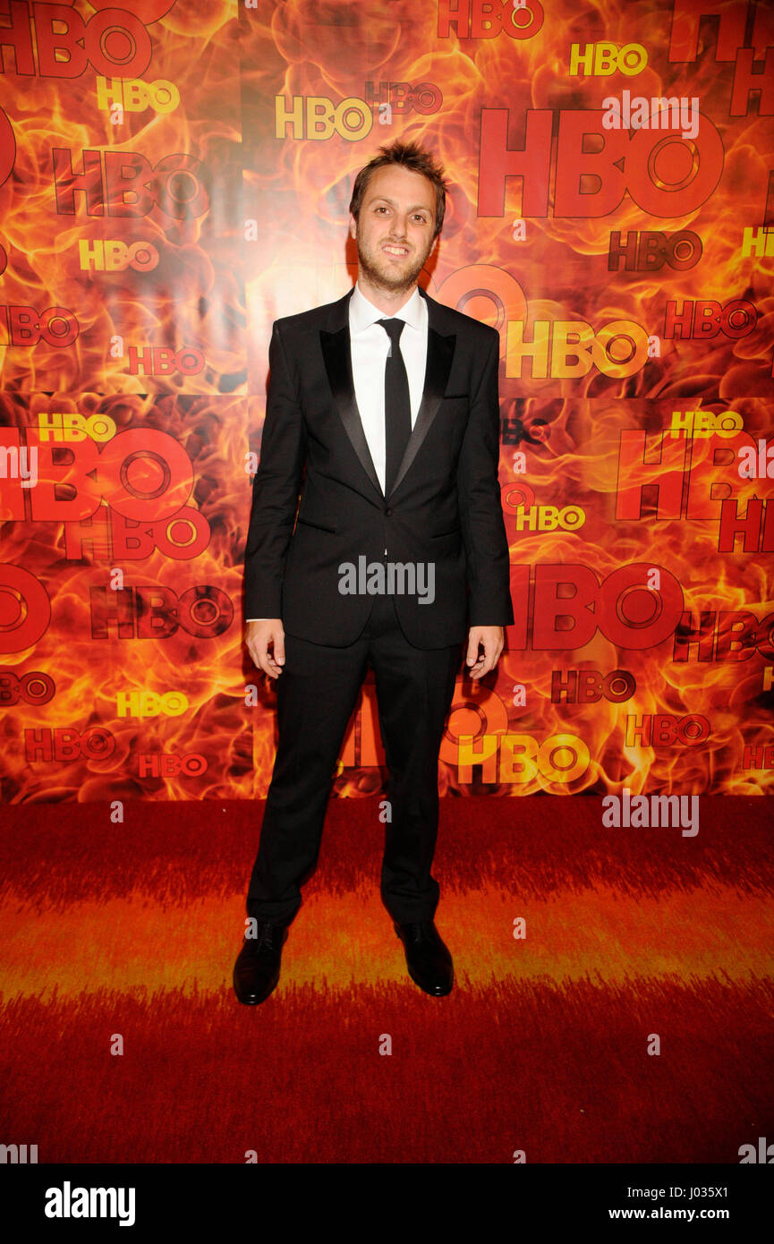 Zachary Stuart-Pontier attends HBO's 2015 Emmy After Party at the ...