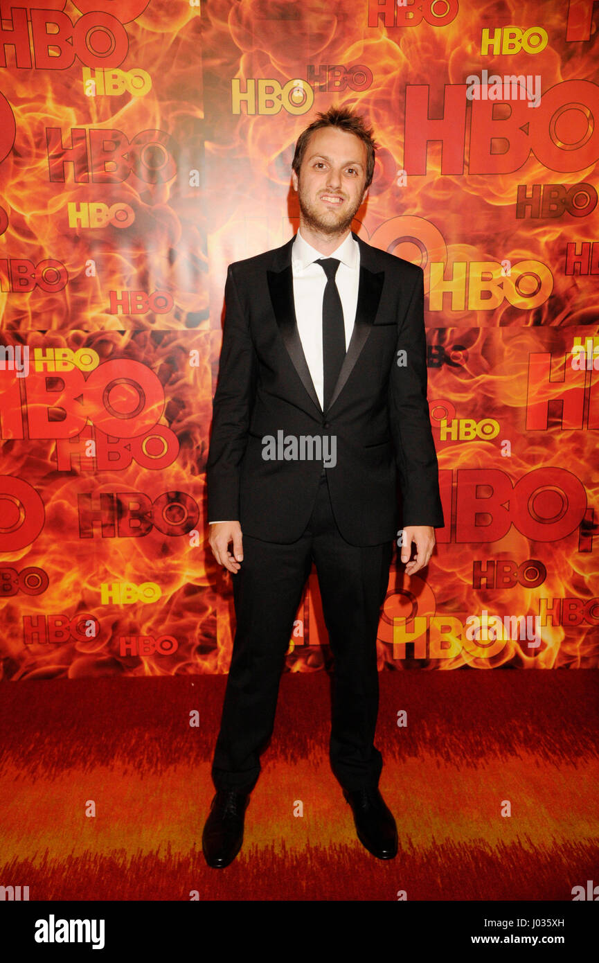 Zachary Stuart-Pontier attends HBO's 2015 Emmy After Party at the ...