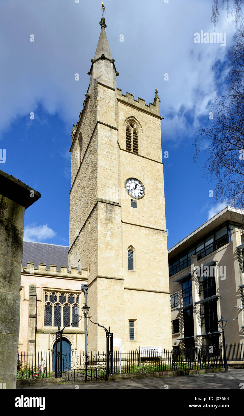 Tower of St James Priory St James Park, Broadmead Oldest building in ...