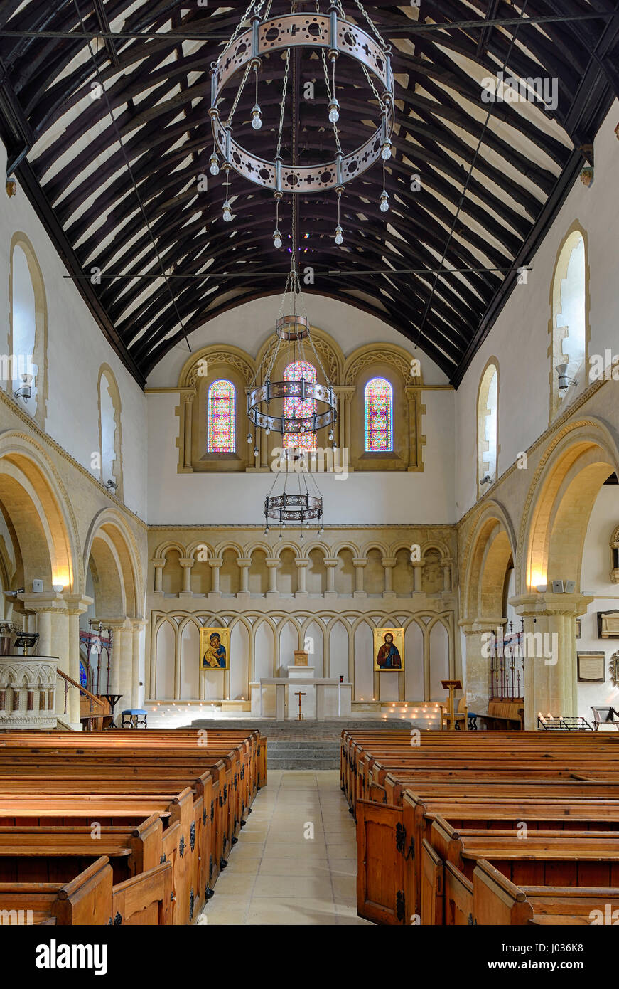 St James Priory, Broardmead, Bristol Interior of the oldest building in ...