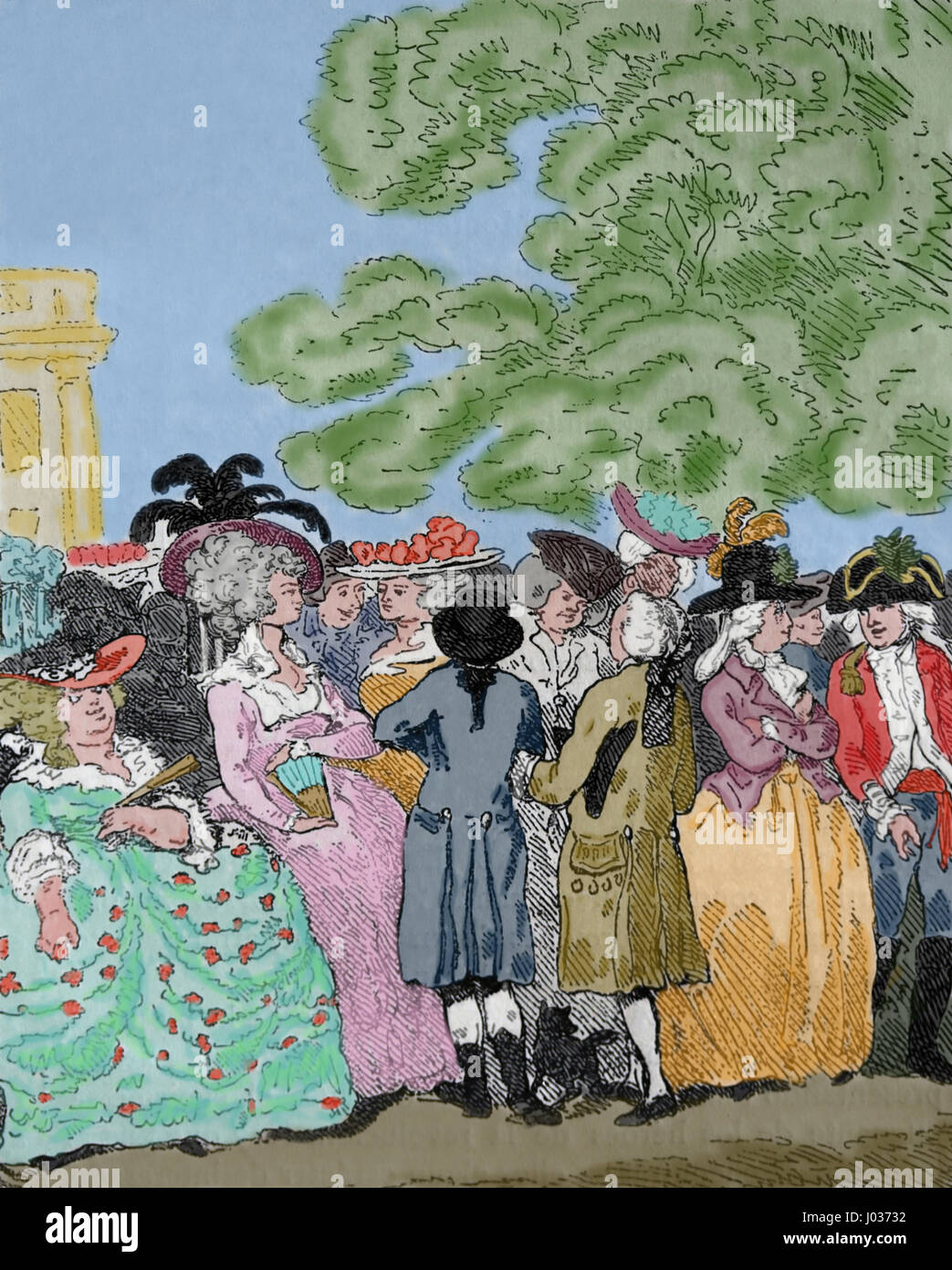 18th century fashion hi-res stock photography and images - Alamy