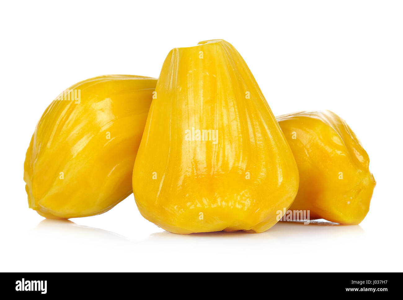 Ripe Jackfruit isolated on white background Stock Photo - Alamy