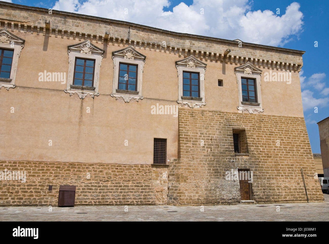 Norman-Swabian Castle. Mesagne. Puglia. Italy Stock Photo - Alamy