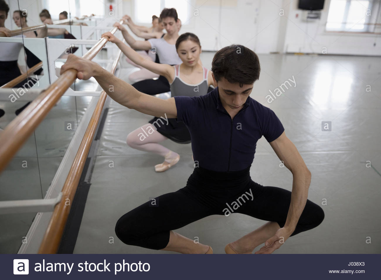 Plie hi-res stock photography and images - Alamy