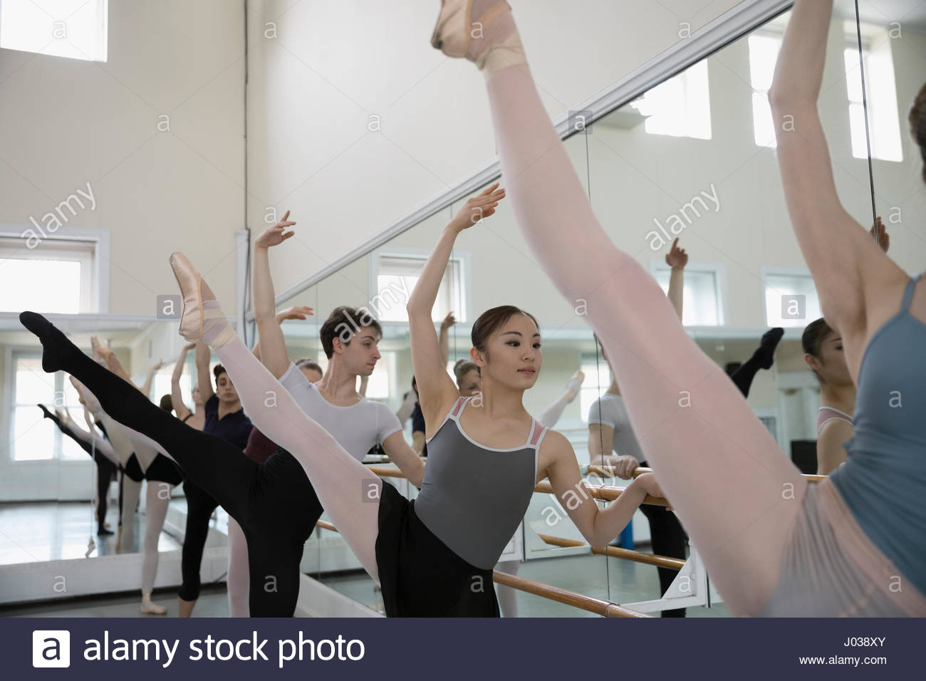 Barre legs hi-res stock photography and images - Alamy